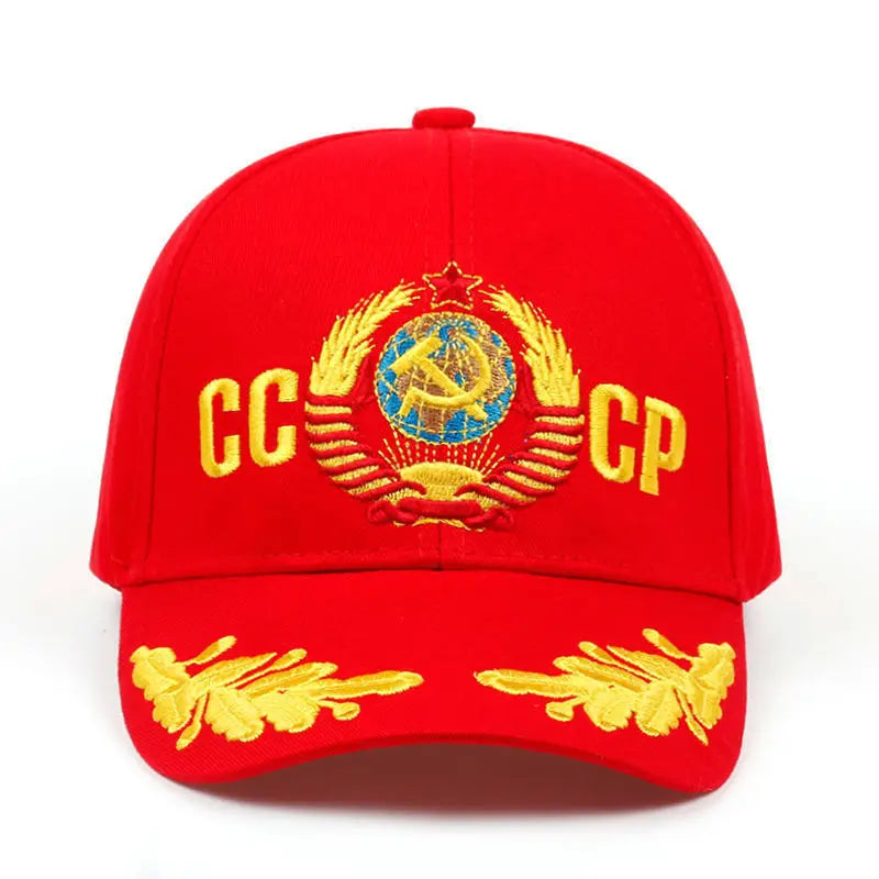CCCP CAP EMBROIDERED EMBLEM & Communist Universe