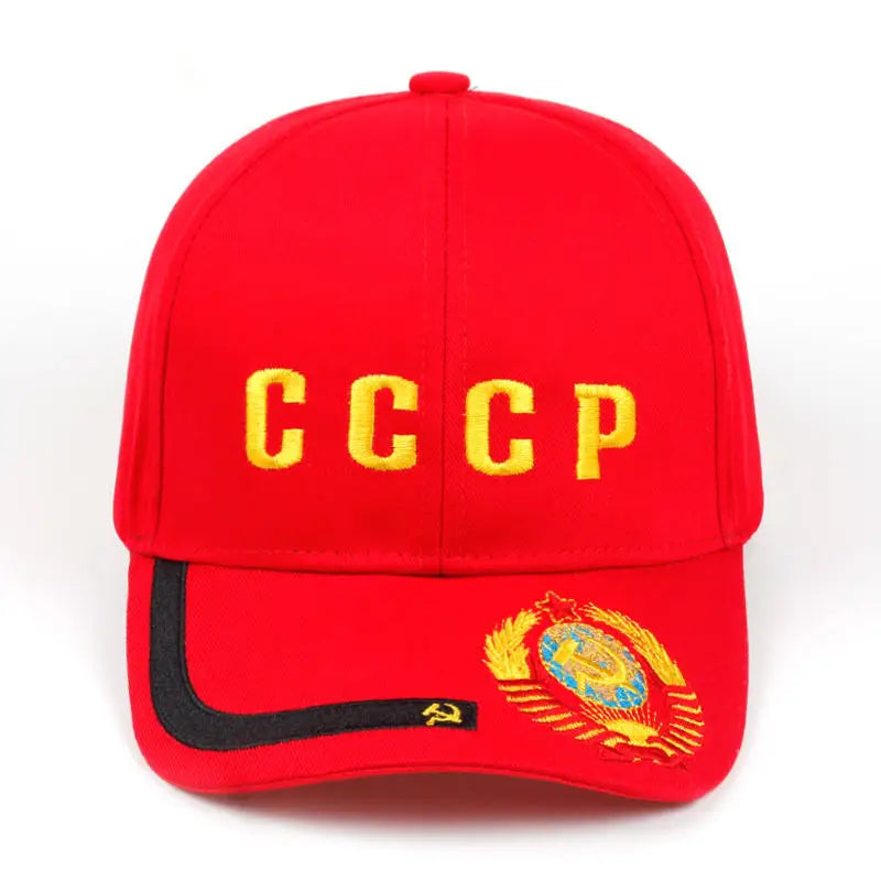 CCCP LOGO EMBROIDERED CAP & Communist Universe